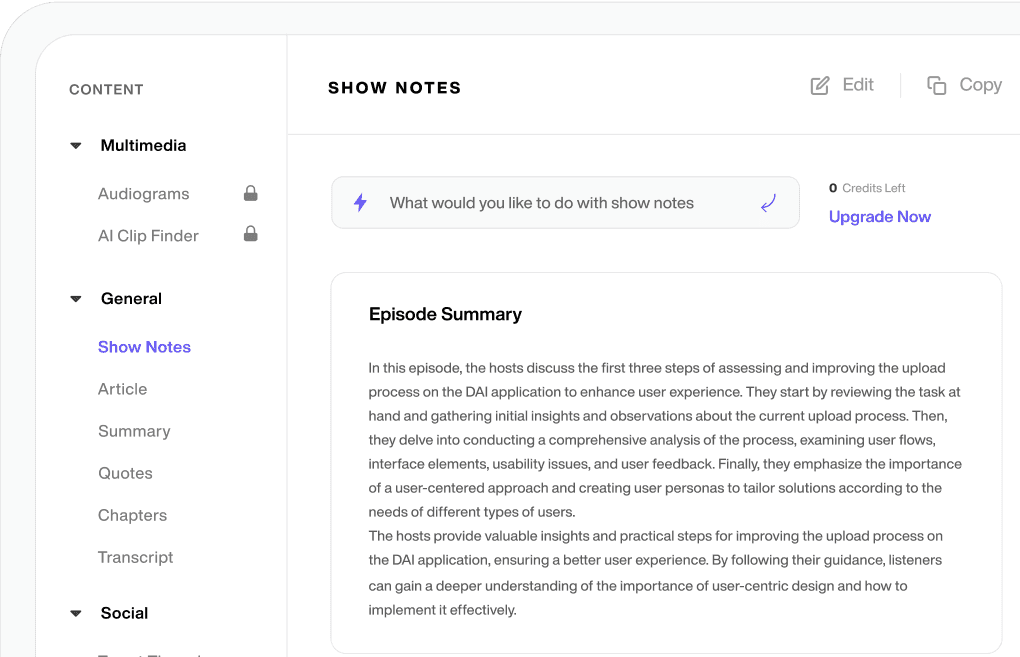 Automate Your Podcast Content Workflow
